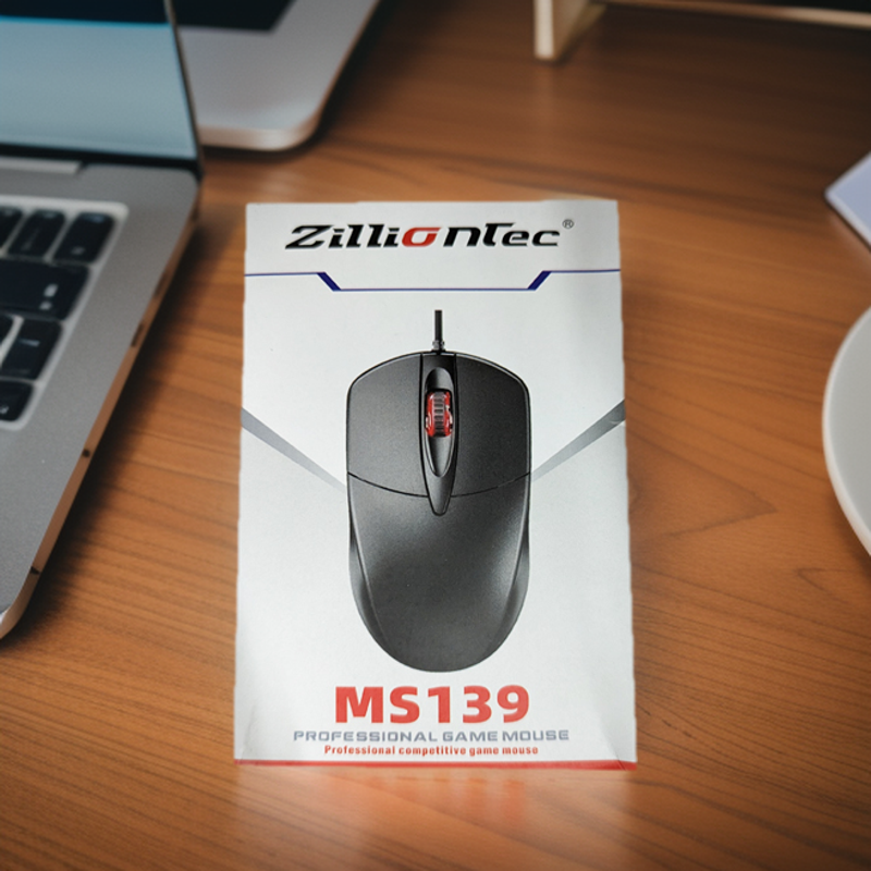 Zilliontec USB Optical Mouse MS139 Professional Game Mouse | Daraz.com.np