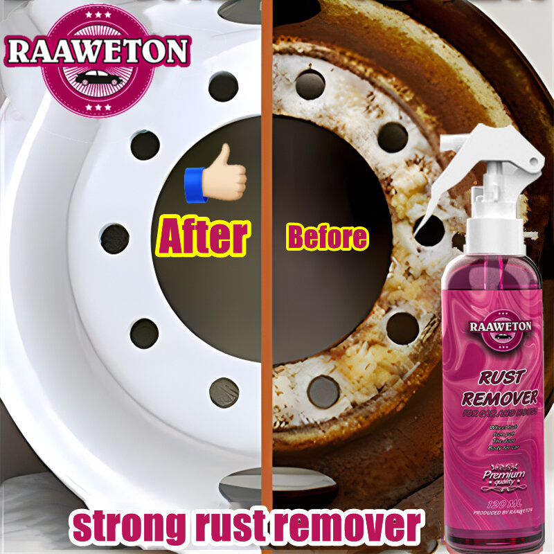 Rust Iron Filings Removal Paint Surface Cars Hubs Motorcycles Faucets ...
