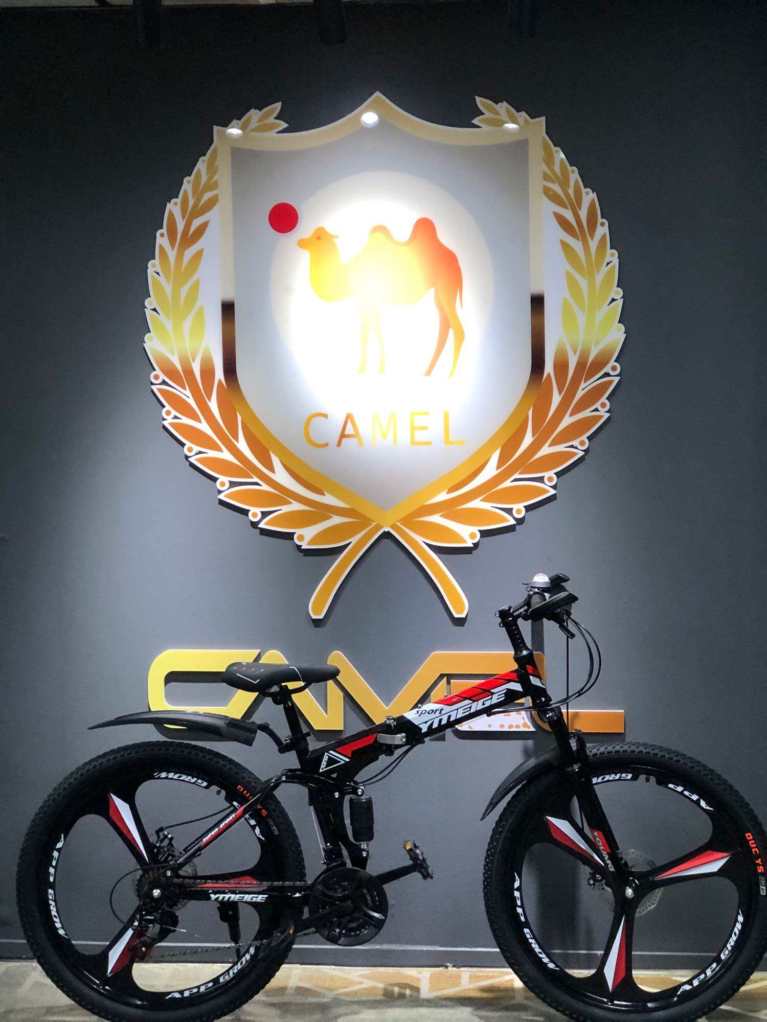 [SINGAPORE OFFICIAL SHOP ]Foldable Mountain Bicycle With Disc Brake ...