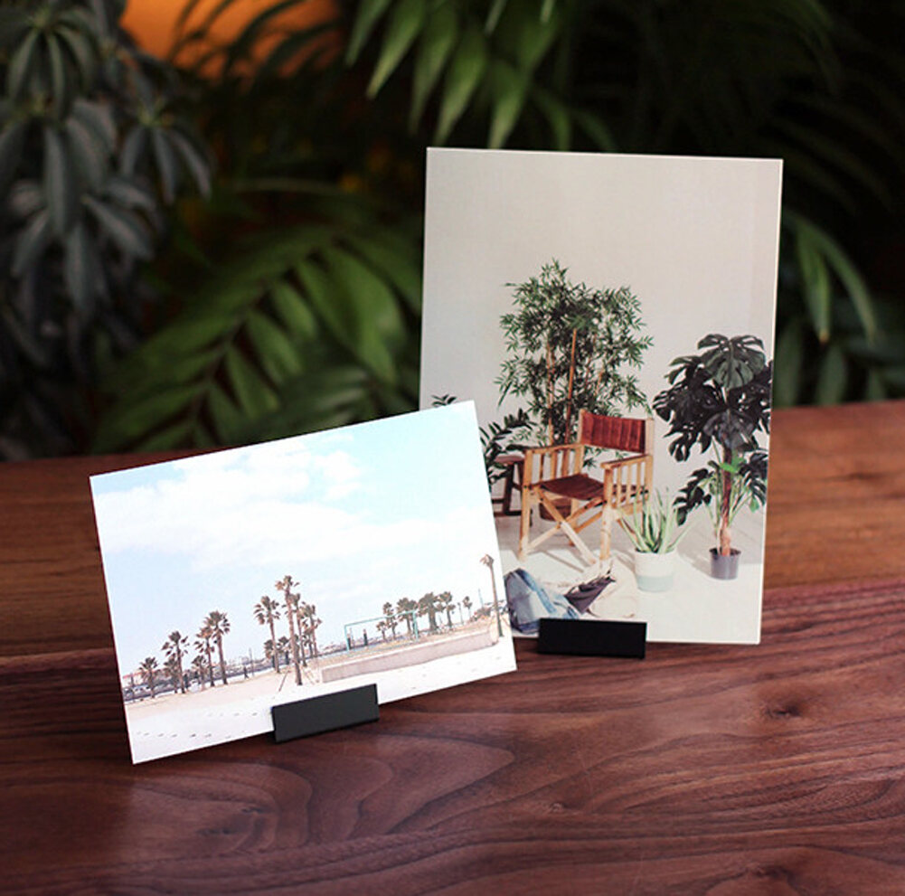 10 Black Steel Display Name Tag Holder Food Label Card Menu Stand ...