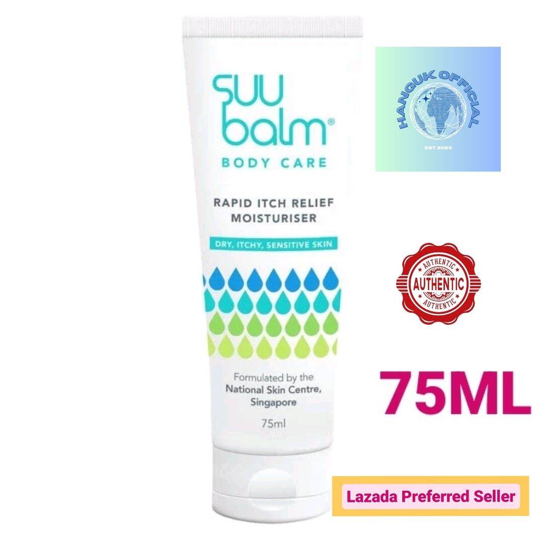 Suu Balm Rapid Itch Relief Moisturiser 75ml Eczema-Prone, Psoriasis, Itchy Skin | Lazada Singapore
