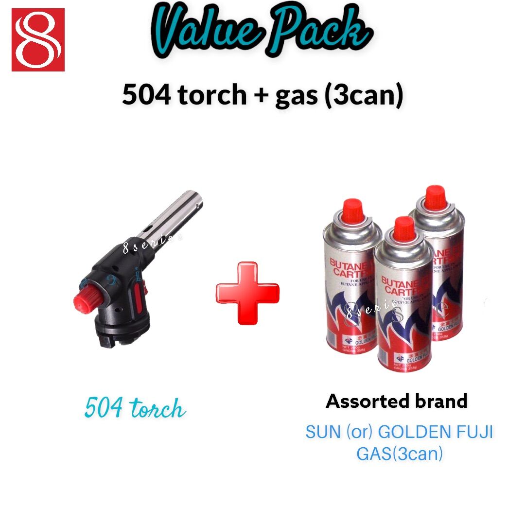 Powerful Adjustable Blow torch /Butane Canister/Blow Torch Value Pack ...