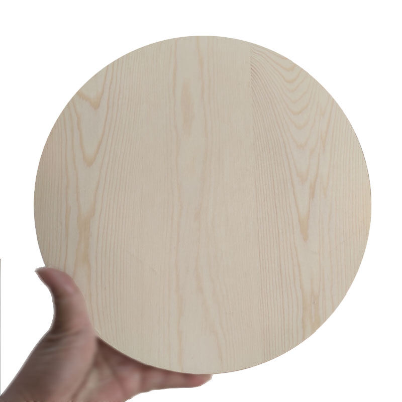 1cm 2cm 3cm Thick round Pine Board 30/40/50cm Solid Wood Block Model ...