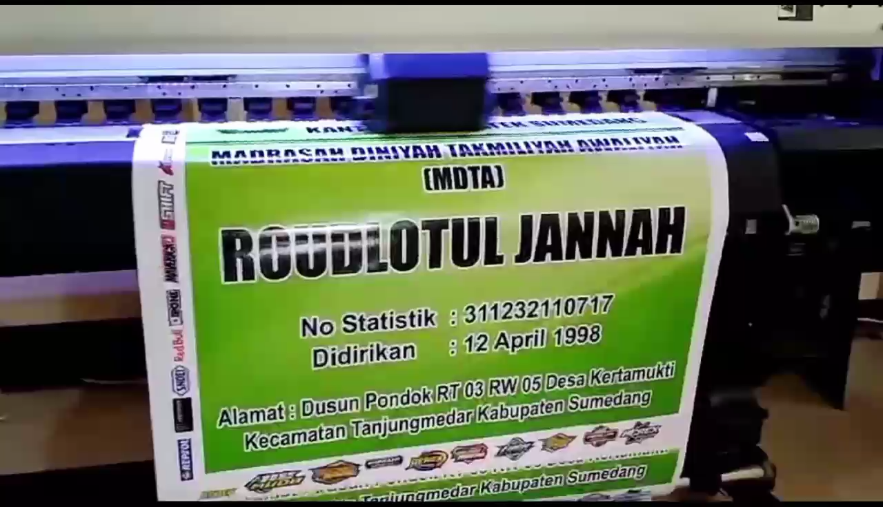 Cetak Spanduk Banner Agen Es Batu Kristal | Lazada Indonesia