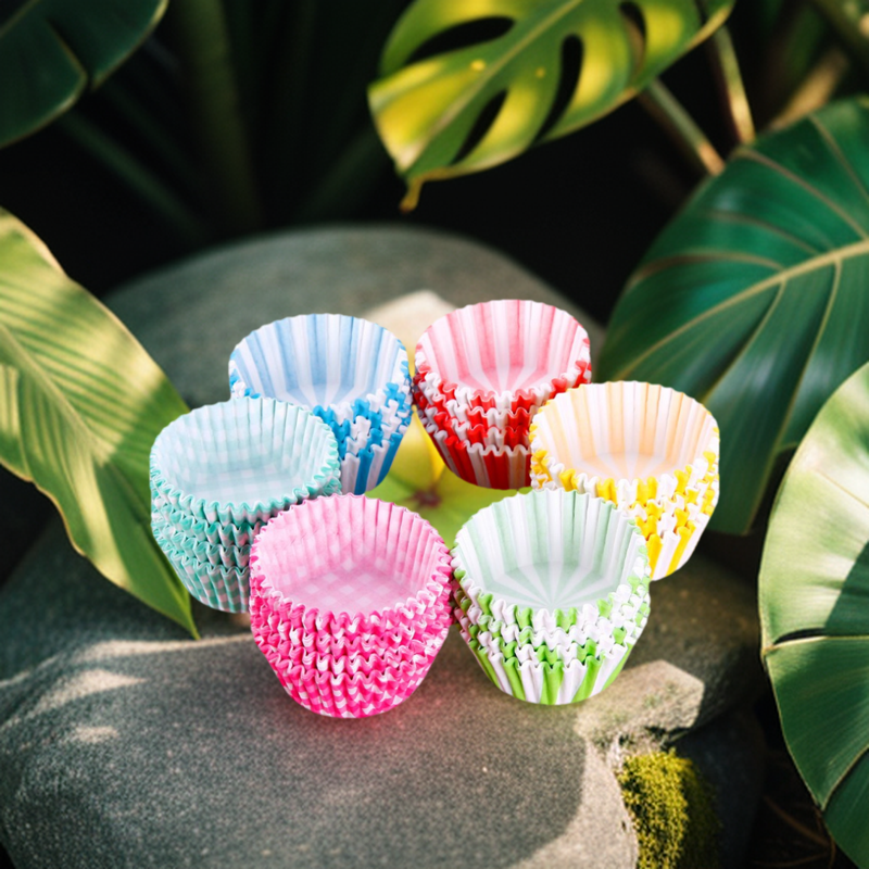 Paper Cup Cake Mould 100 Pieces | Daraz.pk