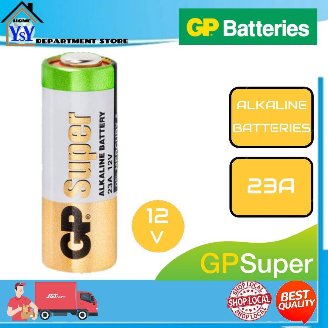 GP®-SUPER 23A 12V HIGH VOLTAGE | SUPER ALKALINE BATTERIES | Lazada Singapore