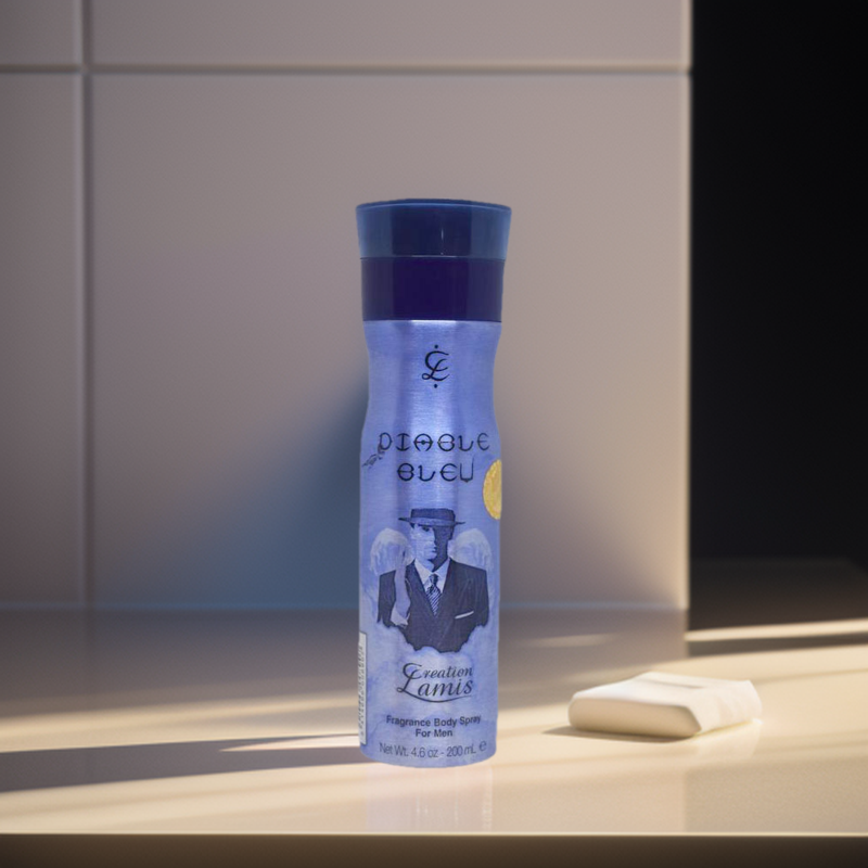 Creation Lamis Diable Blue Body Spray for Men - 200 ml | Daraz.com.bd