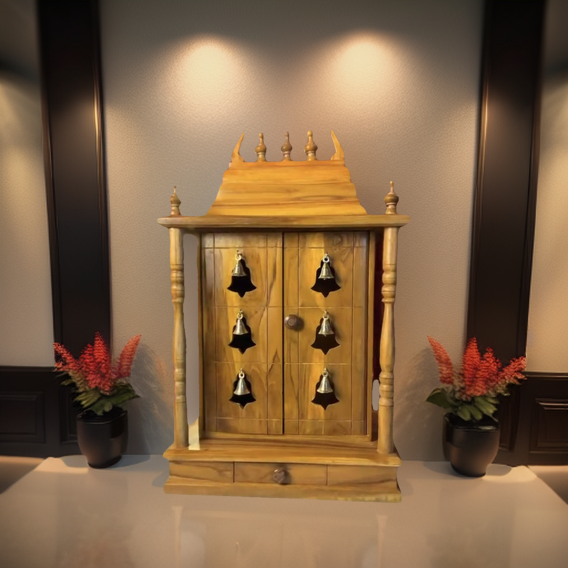 ORIGINAL TEAKWOOD SAMY MEDAI (prayer altar) 71cm x 44cm | Lazada