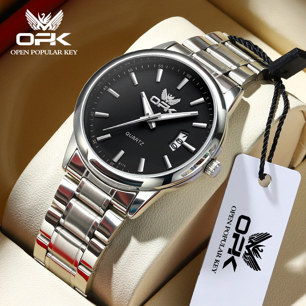 OPK Watch For Men Waterproof Original 2025 New Automatic Date Fashion ...