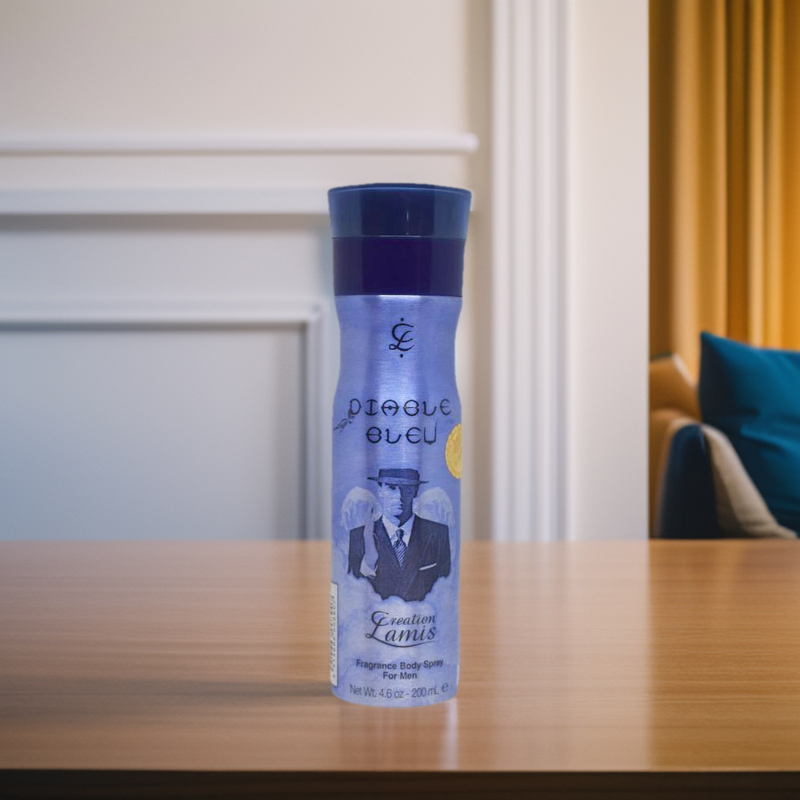 Creation Lamis Diable Blue Body Spray for Men - 200 ml | Daraz.com.bd