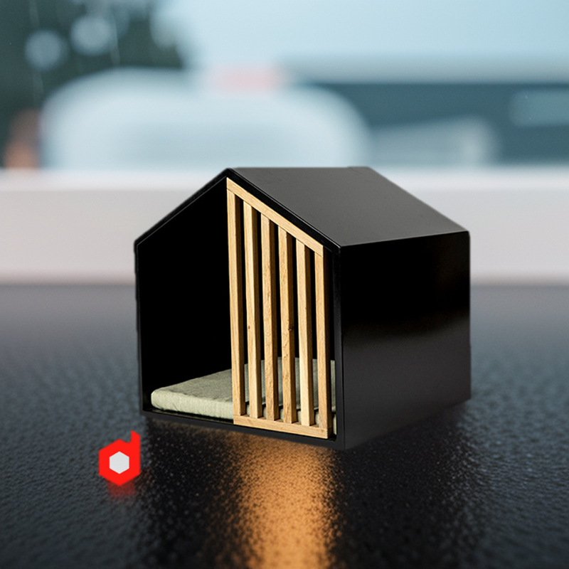 DADO Modern Wooden Cat House | Daraz.com.bd