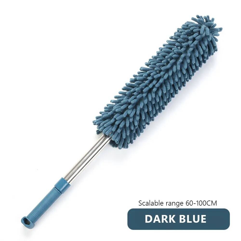 Telescoping Microfiber Duster with Stainless Steel Extension Pole ...