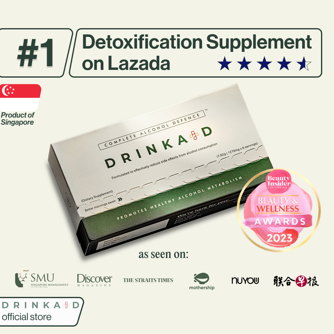 DrinkAid - Complete Alcohol Defence (6 Servings) - Hangover Defence ...