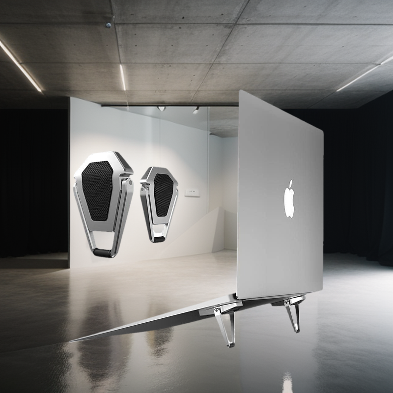 Aluminum Shield Style Mini Bracket Laptop Cooling Stand | Daraz.com.np