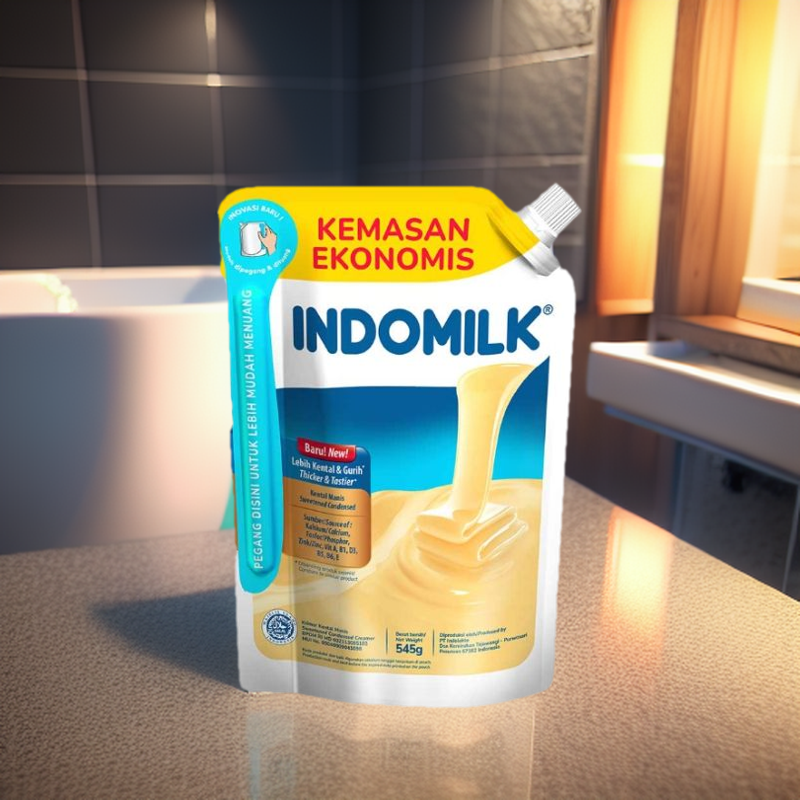 Susu Indomilk dengan Varian Rasa Coklat dan Original Kemasan Pouch ...