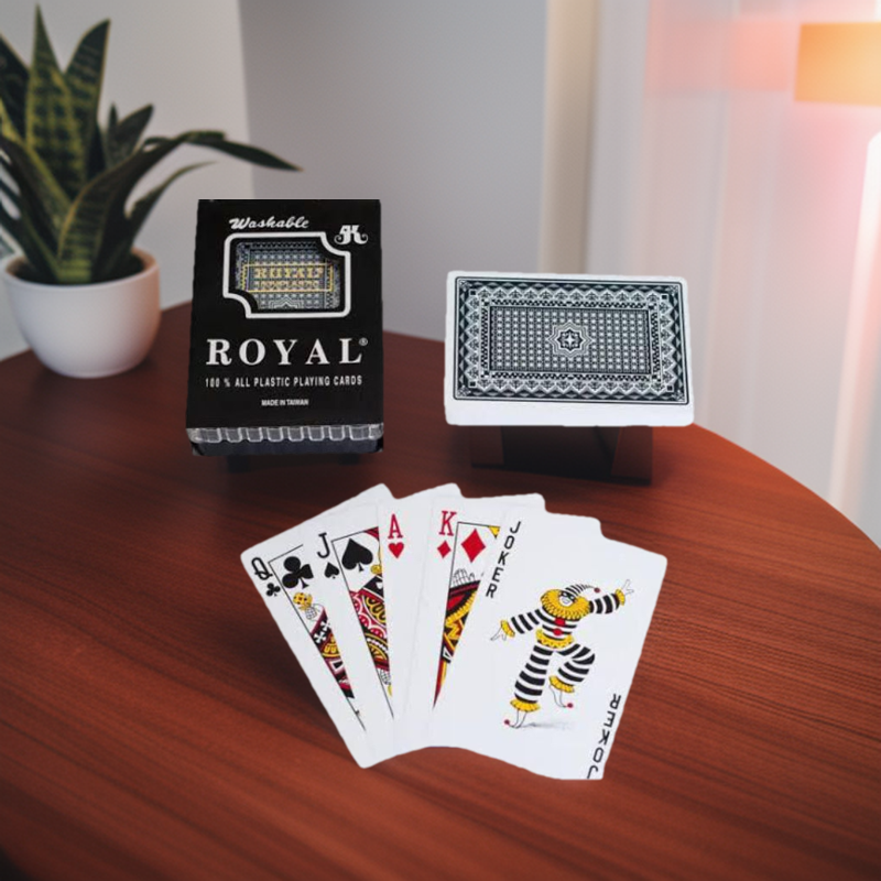 Real Royal Plastic Washable TAASH Cards | Daraz.pk