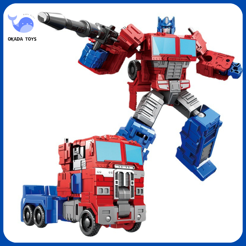 OKADA TOYS Transformers Optimus Prime Model Toy Autobots Trucks Can Be ...