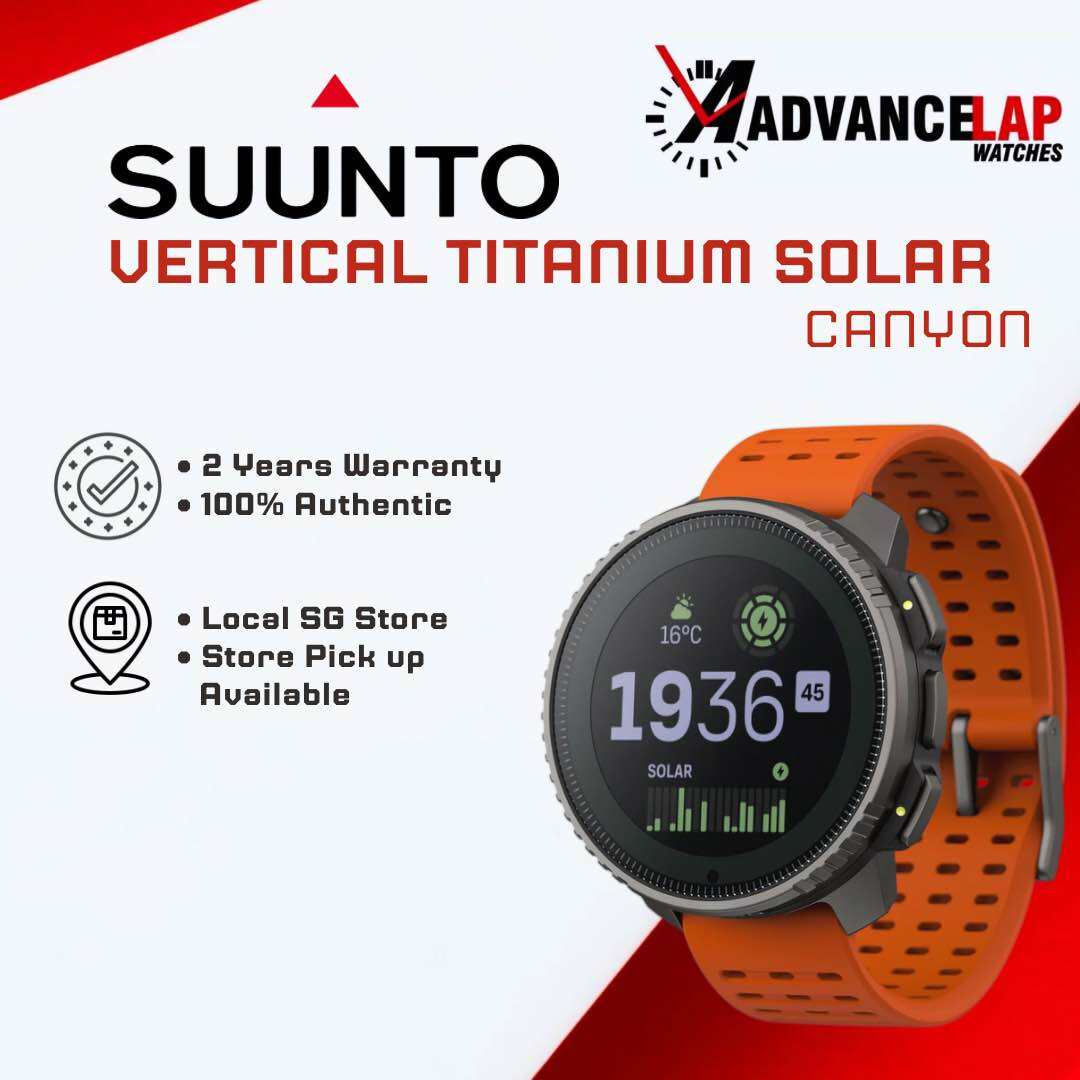 Suunto Vertical Titanium Solar Canyon | Lazada Singapore