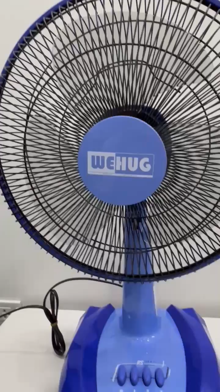 พัดลมตั้งโต๊ะ12นิ้ว รุ่น RS (ใบใส) (ราคา/2ตัว) คละสี WEHUG | Lazada.co.th