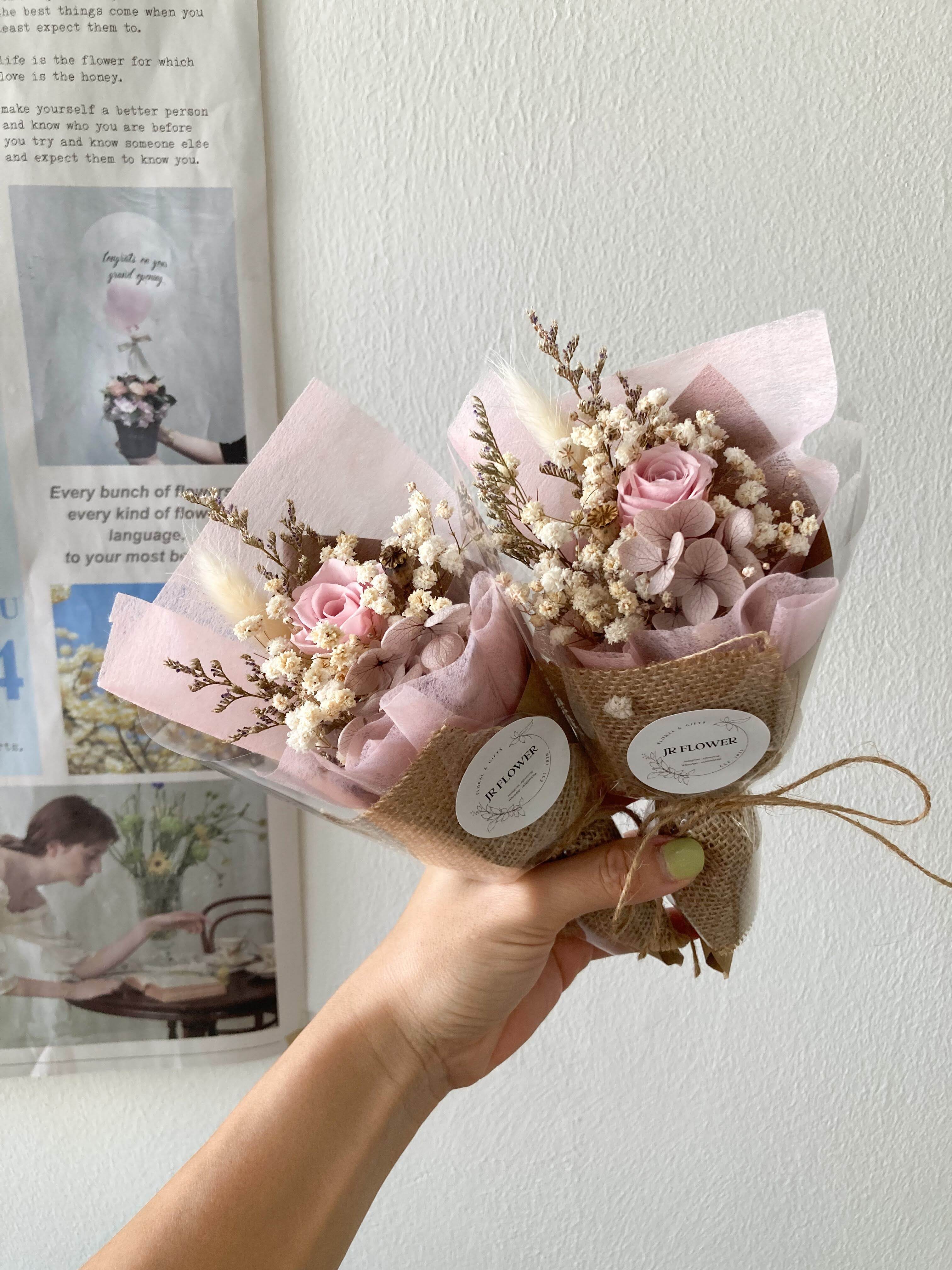 🇸🇬 [SG Instock] Best Selling Flower Bouquet | Cute Mini Palm Size ...