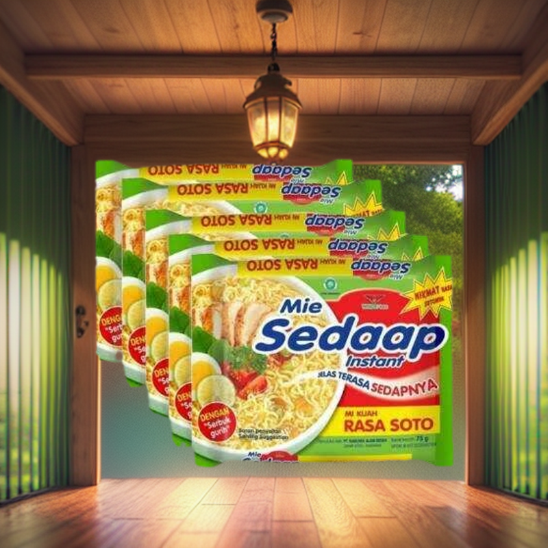 Mie Sedap Rasa Soto Isi 5 | Lazada Indonesia