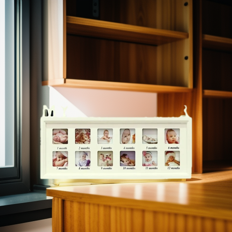 My First Year Baby 12 Month Photo Frame | Daraz.com.np
