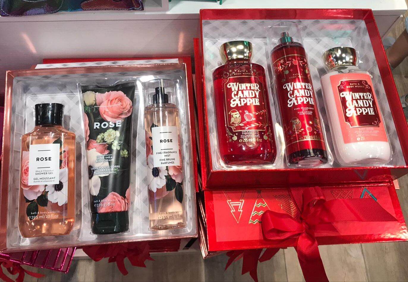Christmas Edition Hampers Box Set Bath and Body Works WINTER CANDY ...