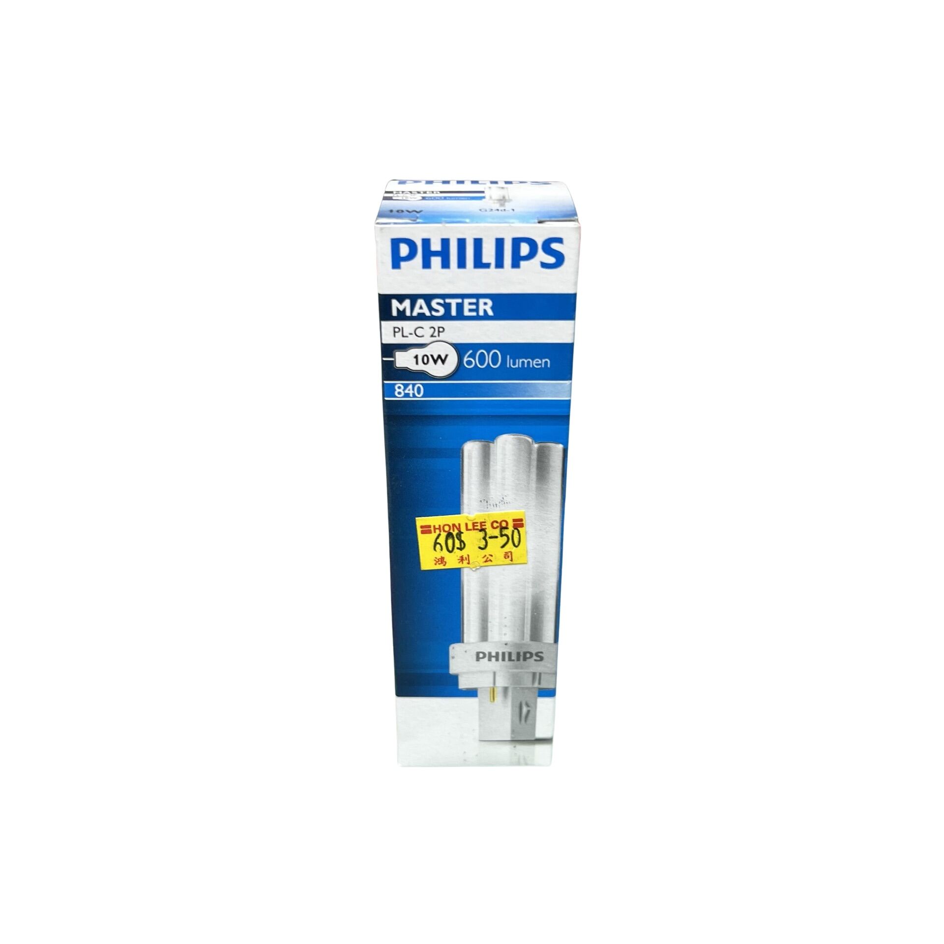 PHILIPS Master PL-C 10W 2P 2pin G24d Fluorescent Lamp 840 | Lazada ...