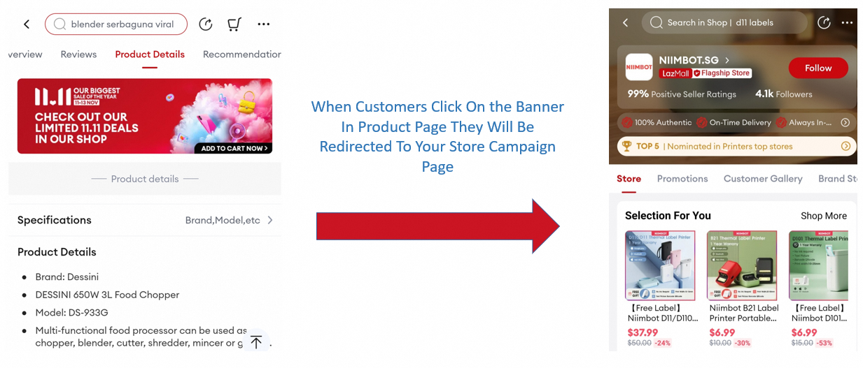 What Is A Product Display Page (PDP) Campaign Banner?| Lazada Seller Center