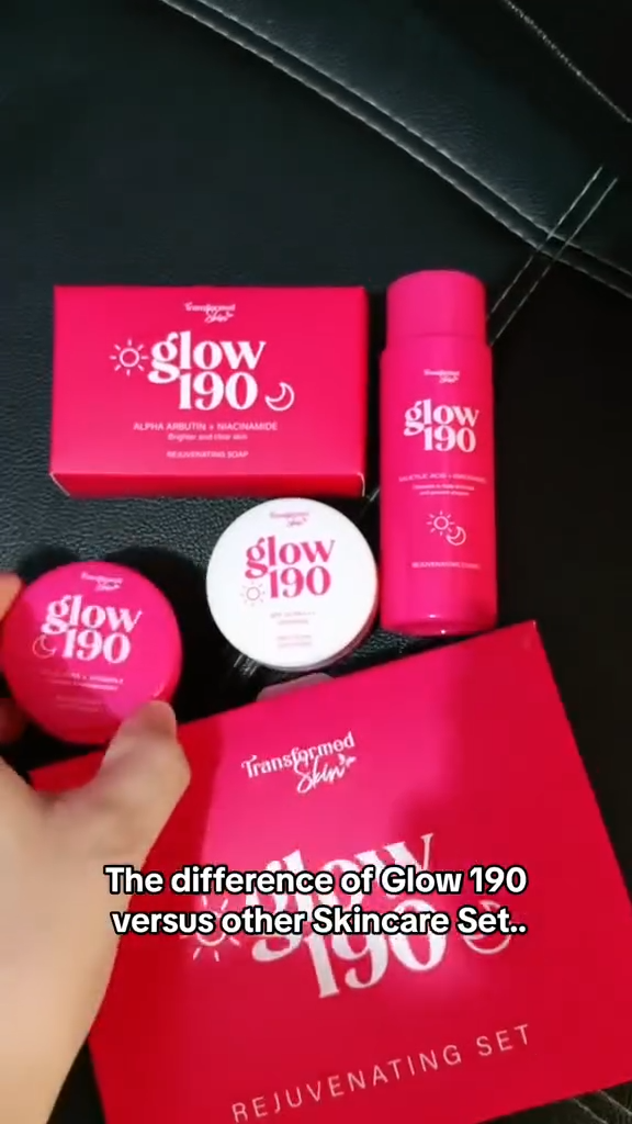 GLOW 190 Rejuvenating Set - Honest Glow [ Glow190 by Transformed Skin ...