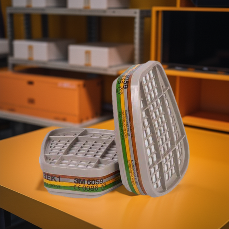 Original 3M™ Gas and Vapour Filters 6059, ABEK1 1 pair / packet (Sold ...