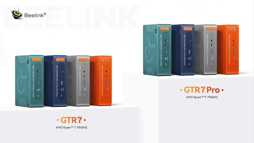 Beelink GTR7 Pro Gaming Mini PC Ryzen 9 7940HS Up to 65W TDP Support ...