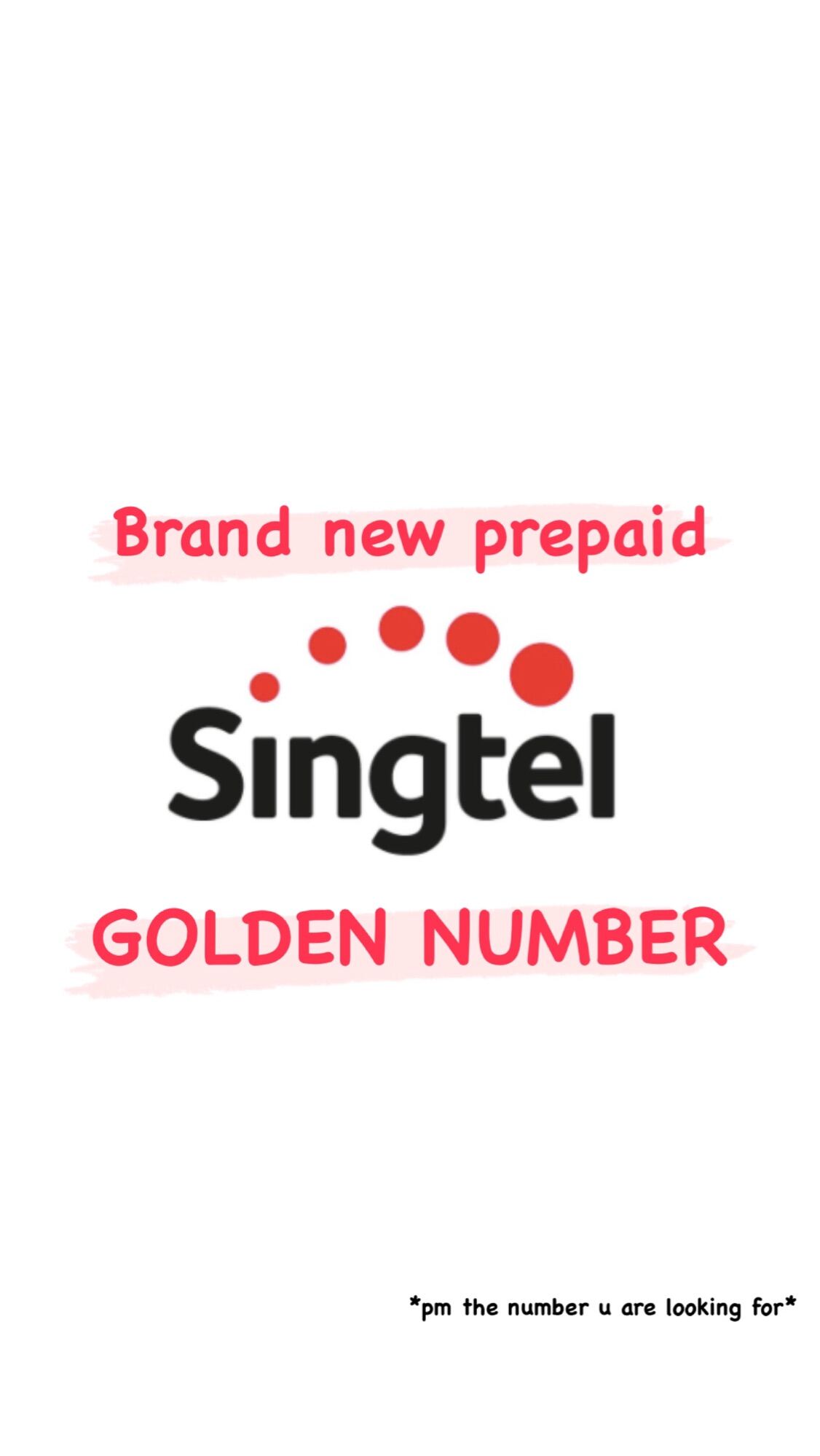 Singtel golden number | Lazada Singapore