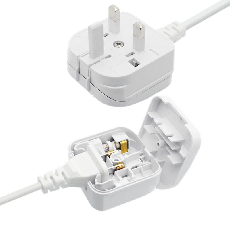 US TO UK CN (China) to UK Power Adapter Converter 2 PINs To 3 PINS ...