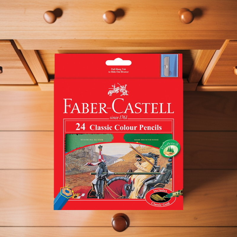 Faber-Castel Classic Color Pencils 24 Colour Set | Daraz.pk