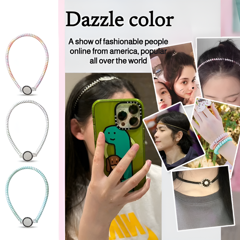 Telephone Wire Headband Fixed Bangs Hairstyle Make Up Headband Fashion ...