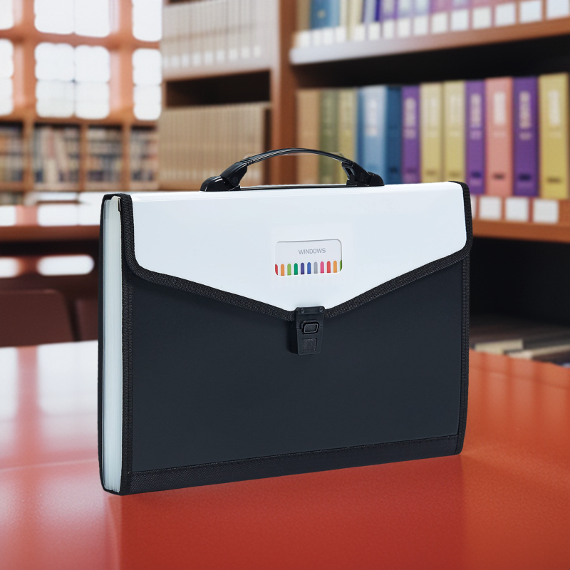 Expanding Bag File Folder with 13 Section Pockets - Imported ...