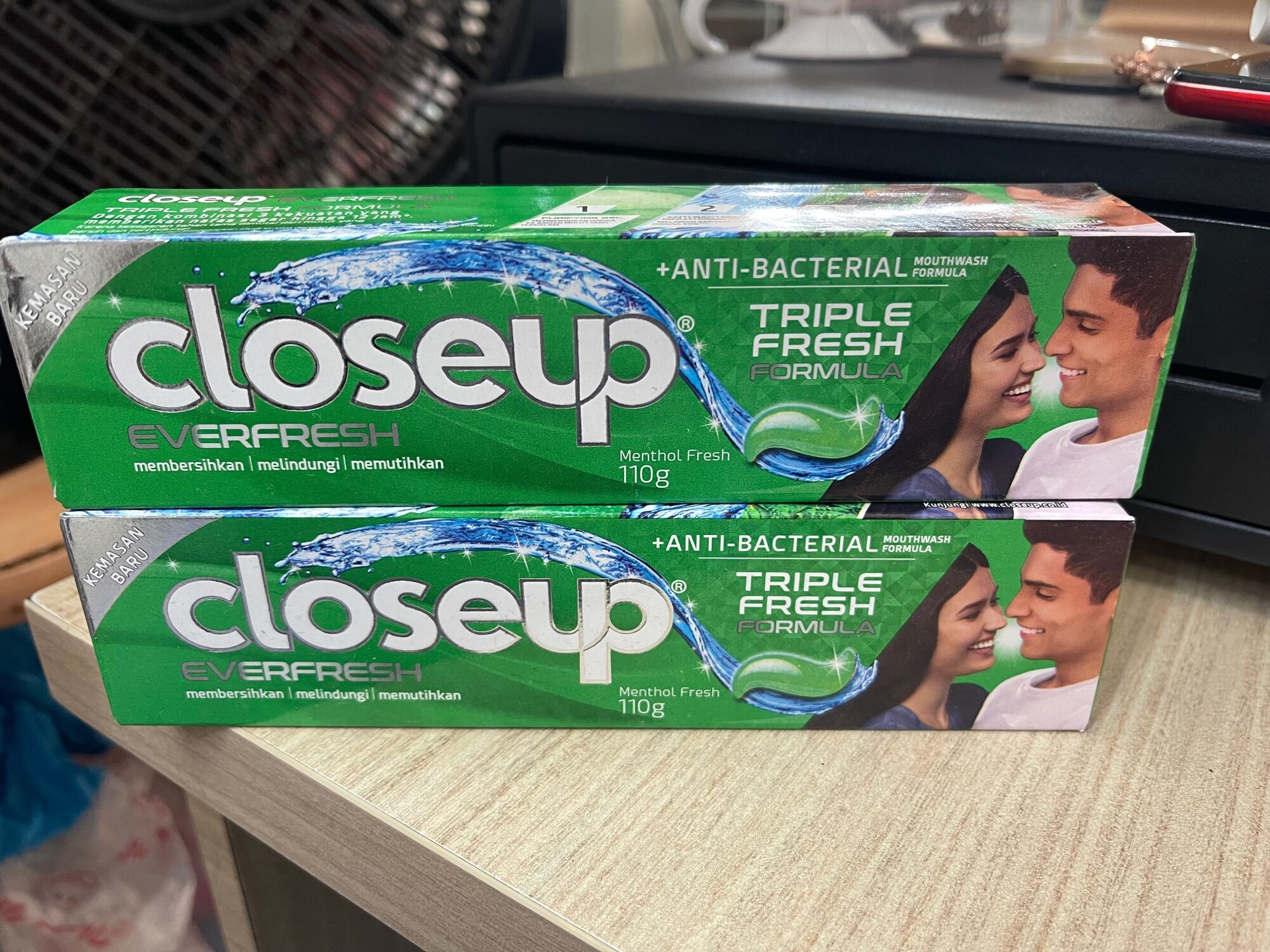 Closeup everfresh triple fresh toothpaste 110g-bundle of 4 | Lazada ...