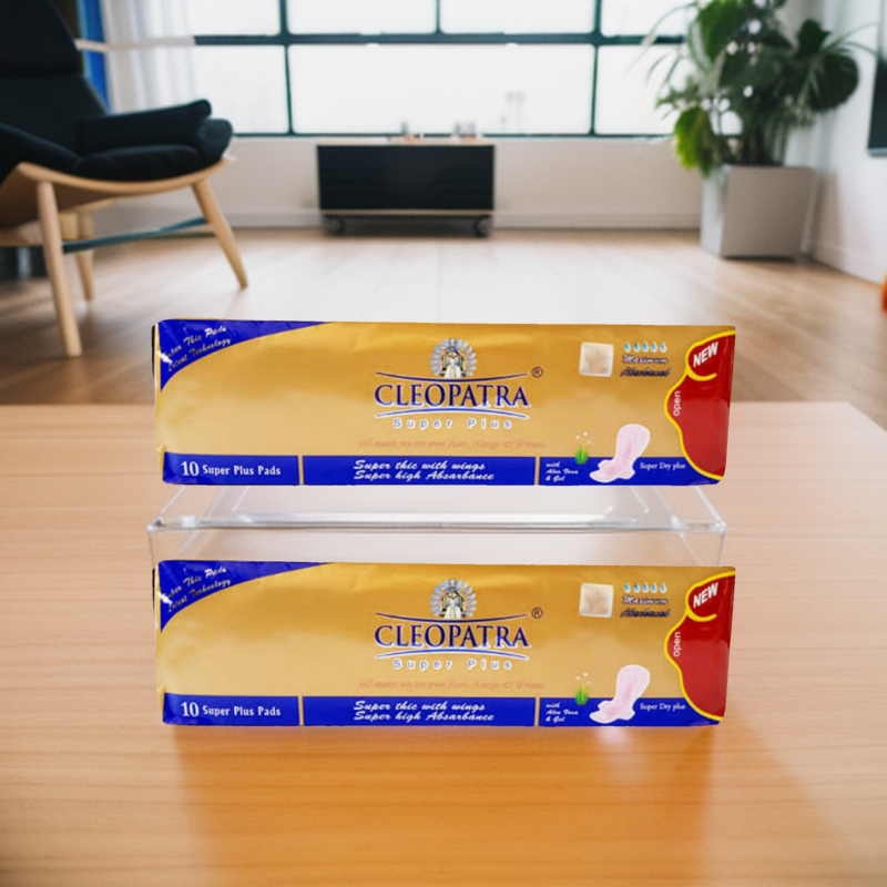 Cleopatra Original Sanitary Pads for Girls Periods with 7 High-Tech ...