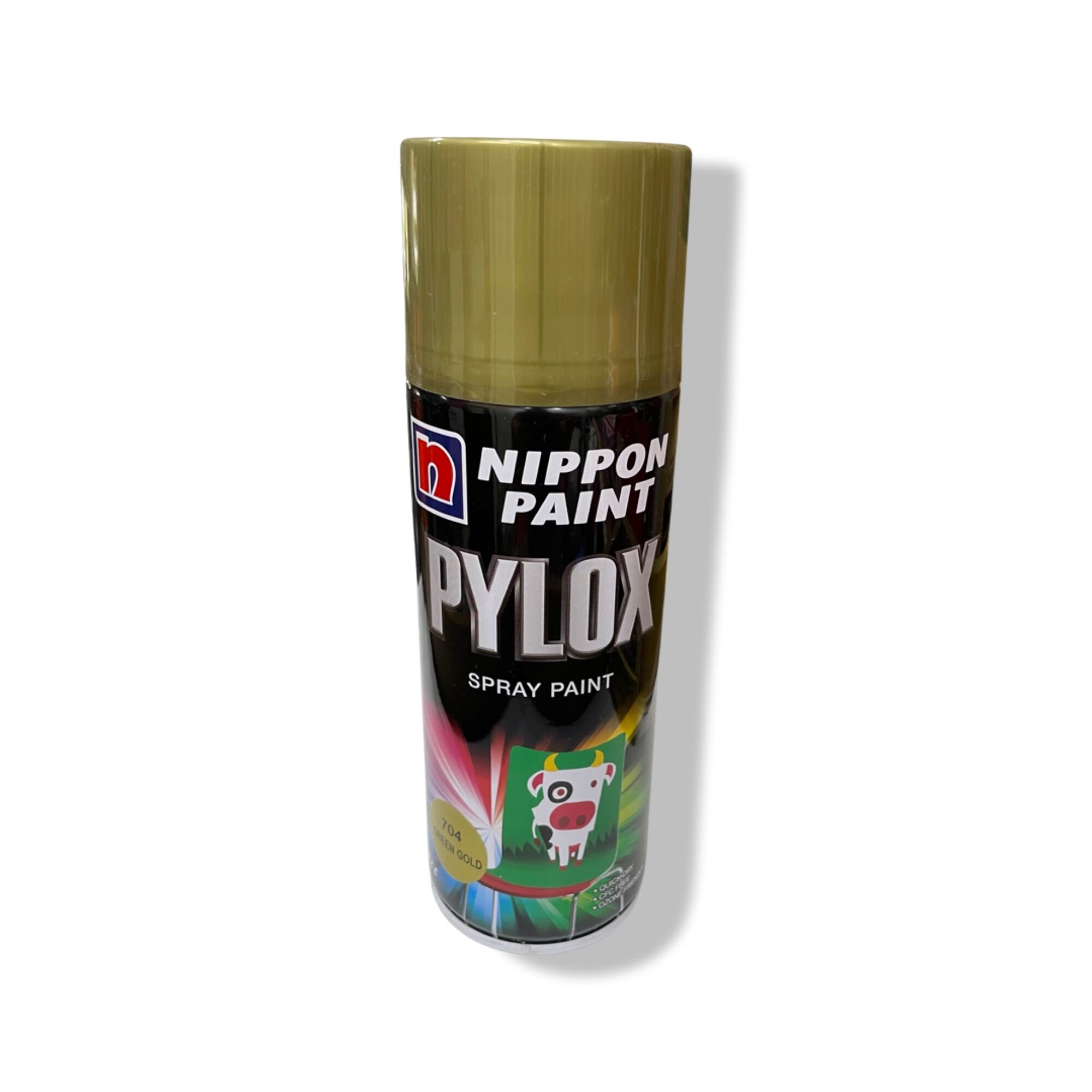 NIPPON PAINT PYLOX 704 GREEN GOLD SPRAY PAINT | Lazada Singapore