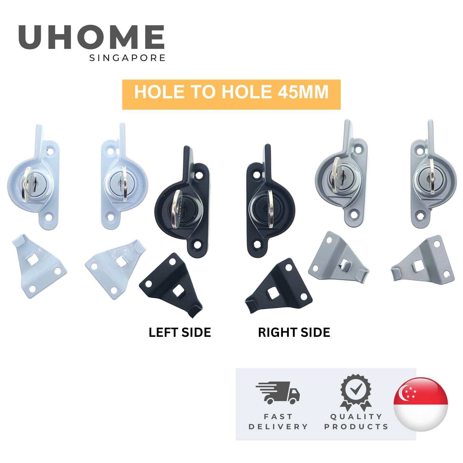 HDB Condo Sliding Window Lock With Key | Lazada Singapore