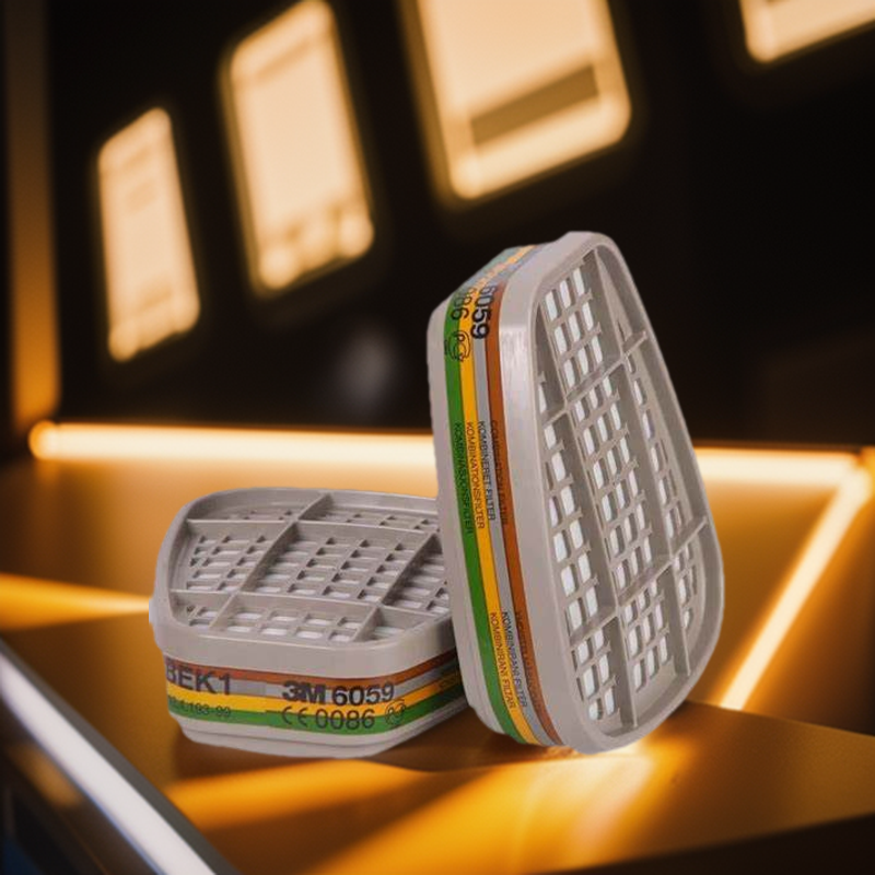 Original 3M™ Gas and Vapour Filters 6059, ABEK1 1 pair / packet (Sold ...