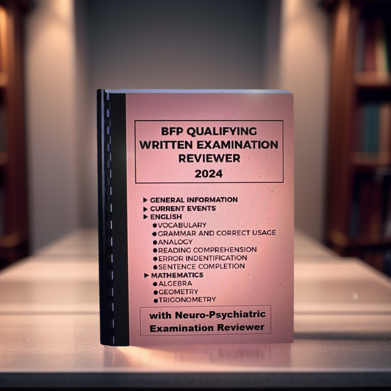 BFP and Fire Officer Qualifying Exam Reviewer 2024 | Lazada PH