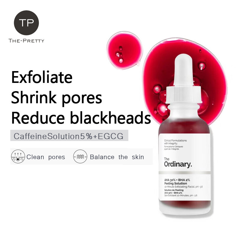 The Ordinary AHA 30% + BHA 2% Peeling Solution Exfoliating Mask Facial ...