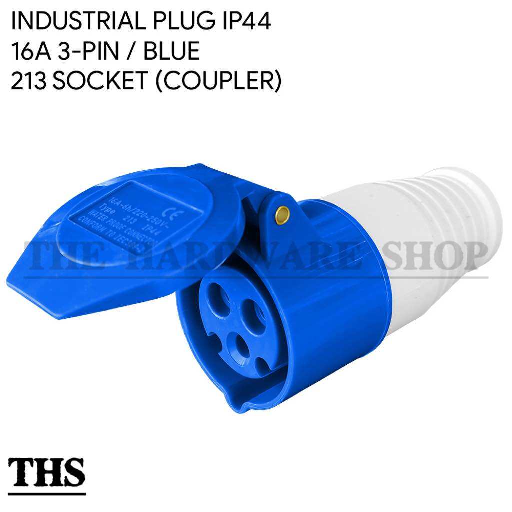 General 16A X 3PIN Industrial Plug & Connector 230V | Lazada Singapore