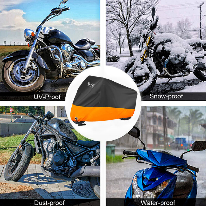 ALL WEATHER MOTOR COVER Waterproof Dirt proof Motorcycle Cover ...