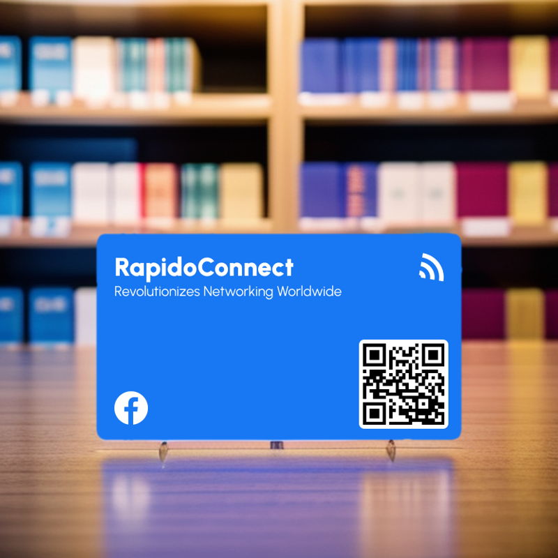Facebook Business Card - RapidoConnect NFC & QR Code Social Media Cards ...