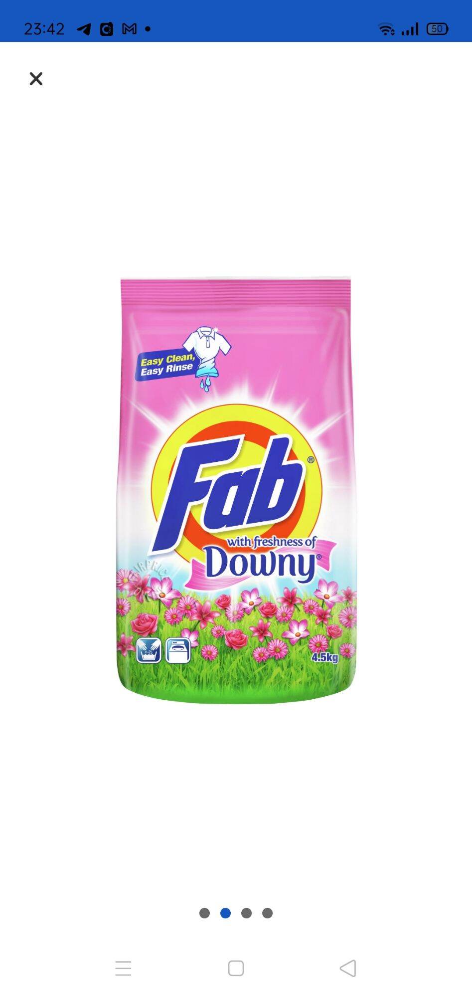 Fab laundry powder store