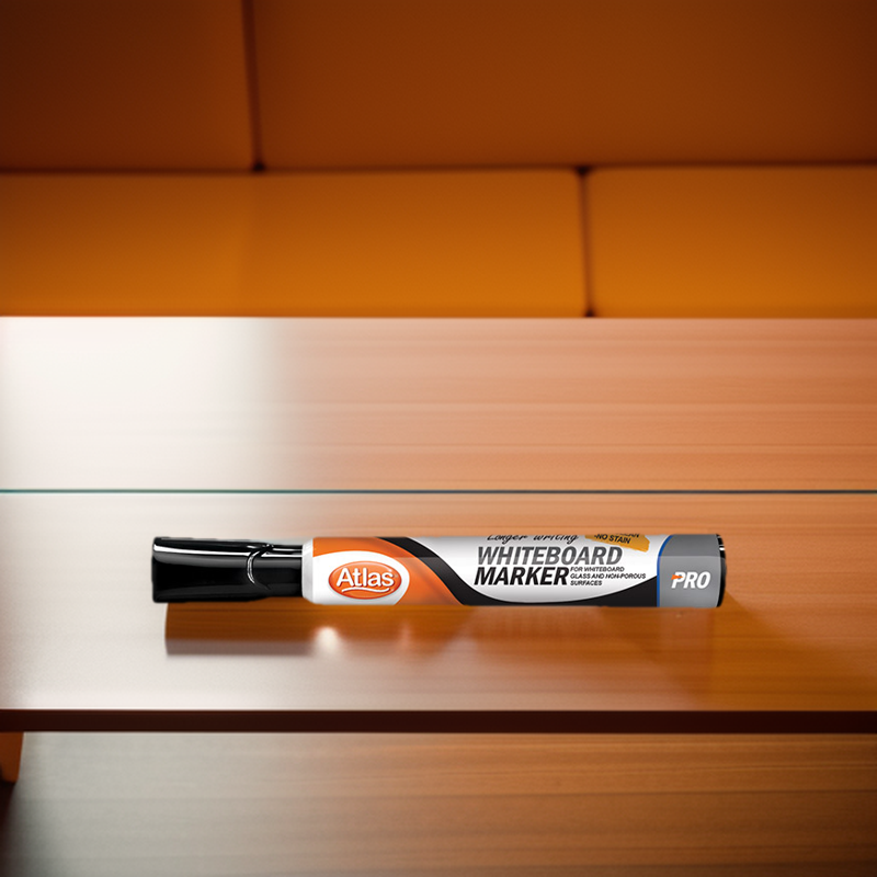Atlas Black Color Whiteboard Marker - 12pcs | Daraz.com.bd