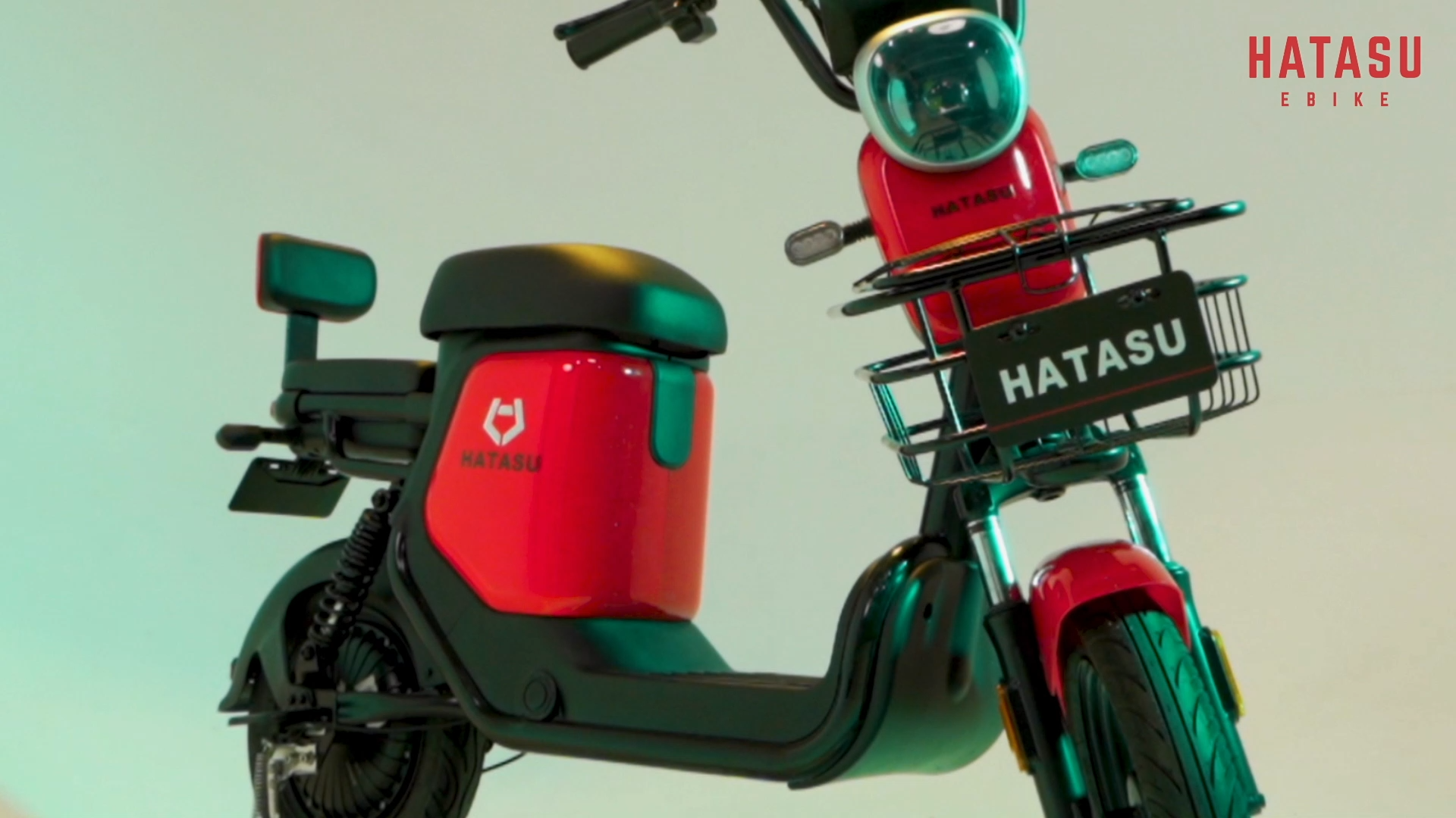 【Installment Plan】HATASU Nero Two-wheel electric bicycle 48V Rechargable Battery, Digital LED ...